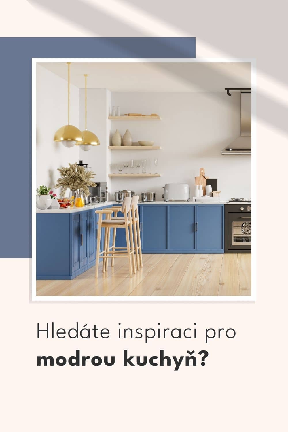 26+ modrých kuchyní: inspirace, fotografie a nápady | Trendydomov.cz