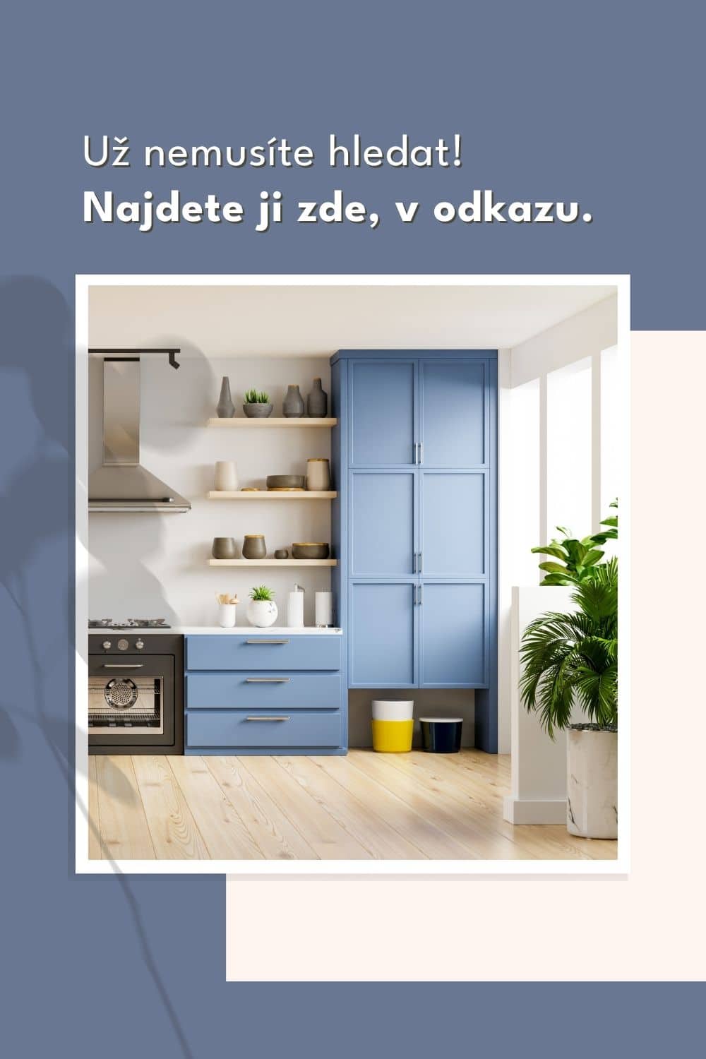 26+ modrých kuchyní: inspirace, fotografie a nápady | Trendydomov.cz