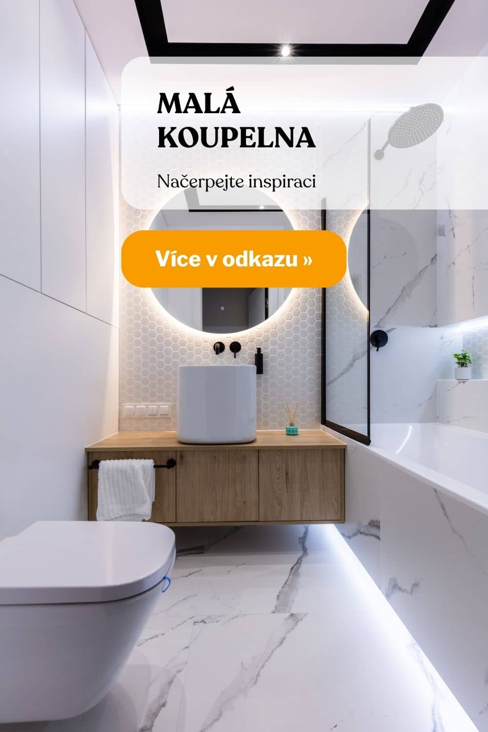 27+ malých koupelen: inspirace, fotografie a nápady | Trendydomov.cz