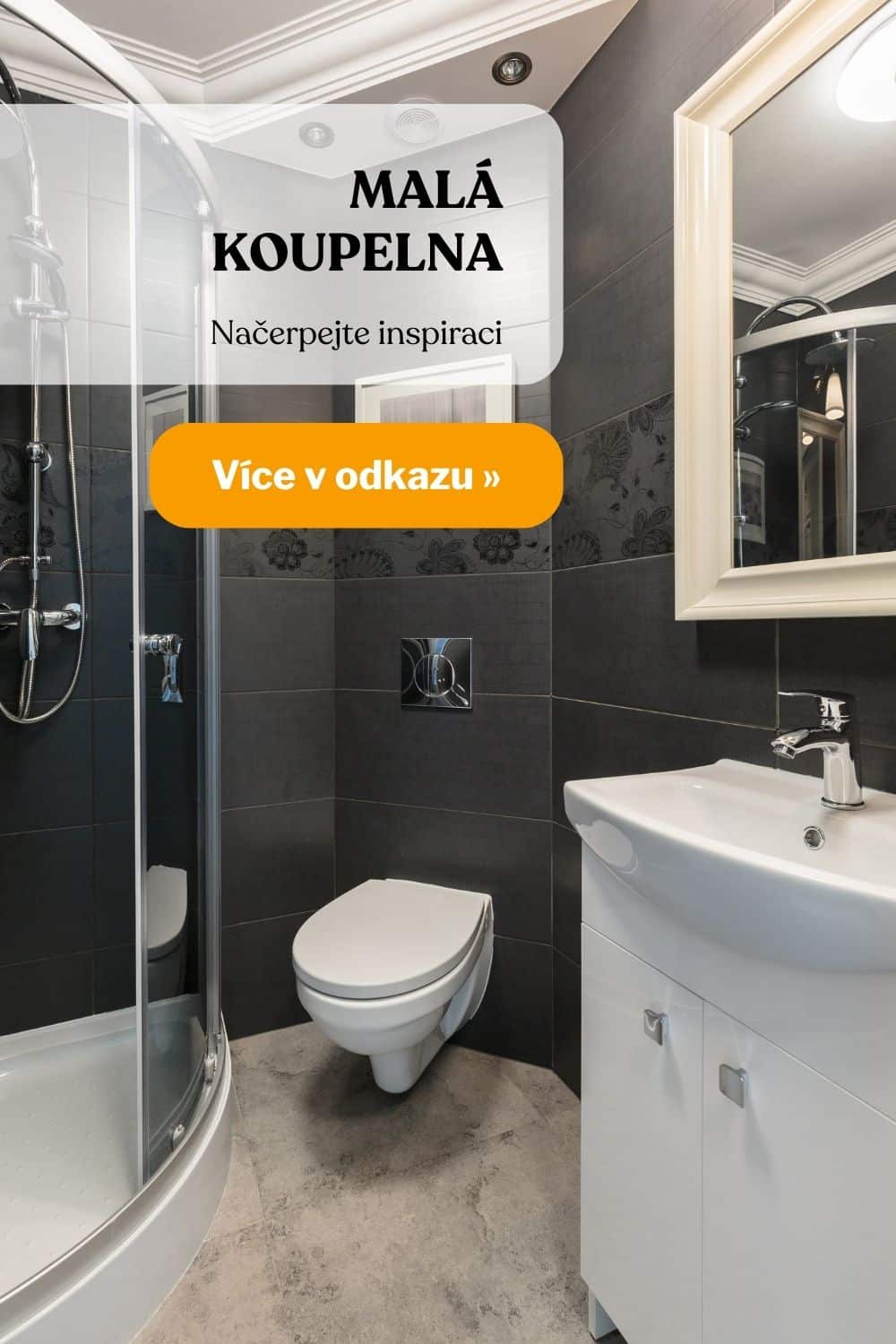 27+ malých koupelen: inspirace, fotografie a nápady | Trendydomov.cz