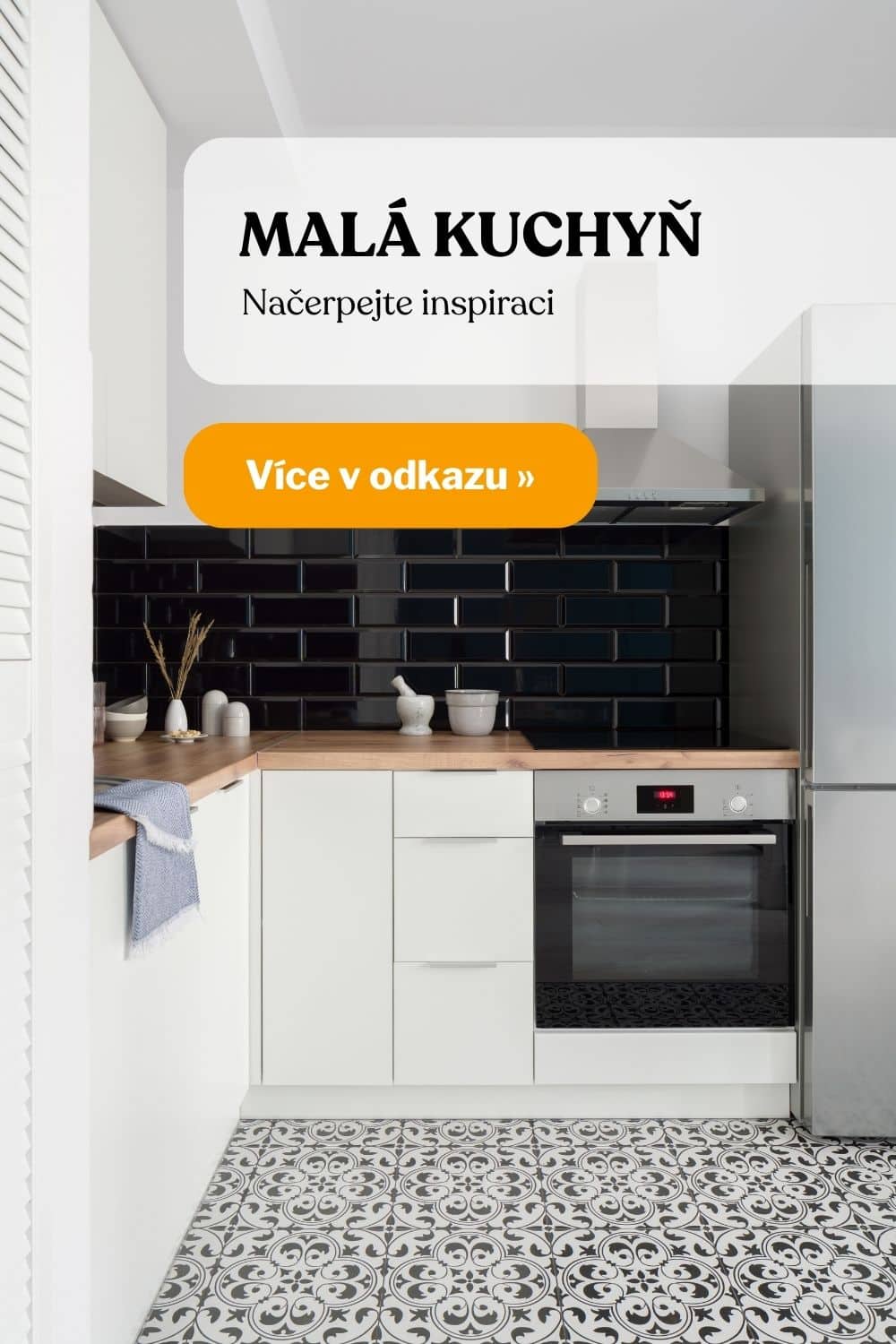 24+ malých kuchyní: inspirace, fotografie a nápady | Trendydomov.cz