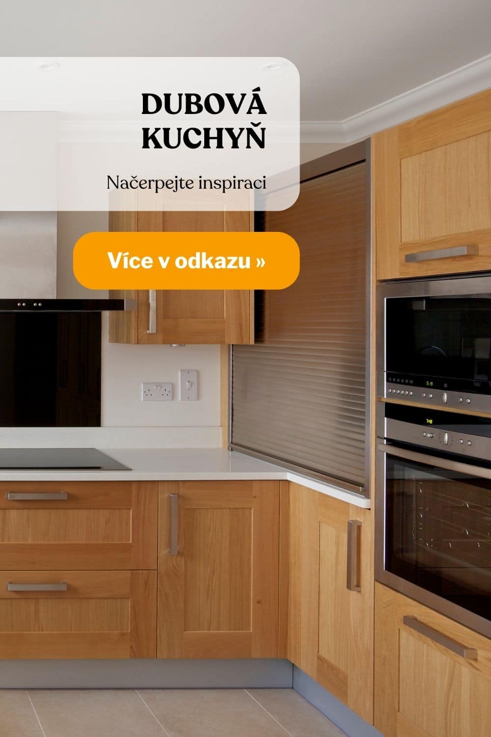 25+ dubových kuchyní: inspirace, fotografie a nápady | Trendydomov.cz