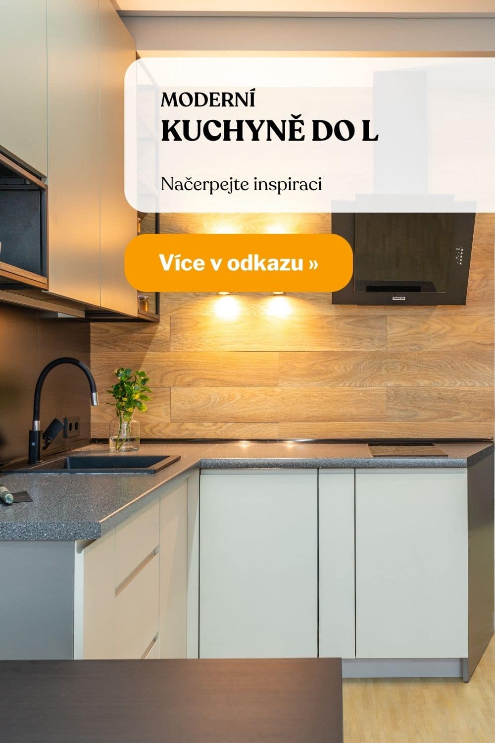 25+ moderních kuchyní do L: inspirace, fotografie a nápady | Trendydomov.cz