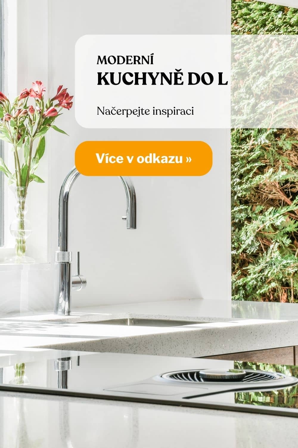 25+ moderních kuchyní do L: inspirace, fotografie a nápady | Trendydomov.cz