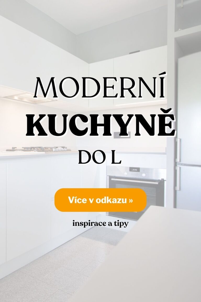 25+ moderních kuchyní do L: inspirace, fotografie a nápady | Trendydomov.cz