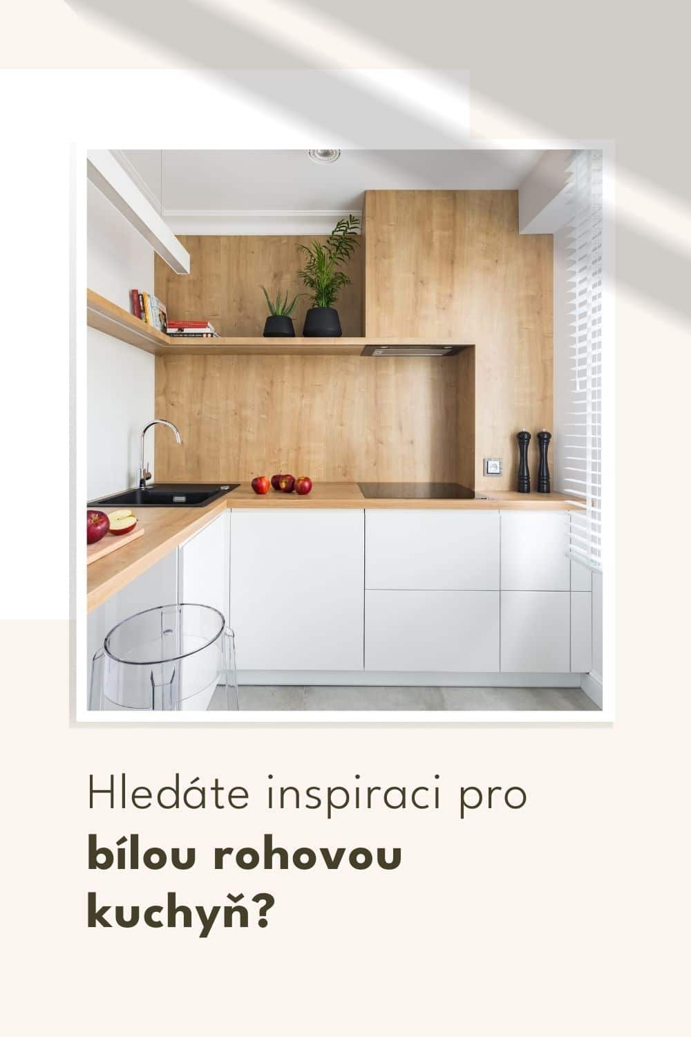 29+ bílých rohových kuchyní: inspirace, fotografie a nápady ...