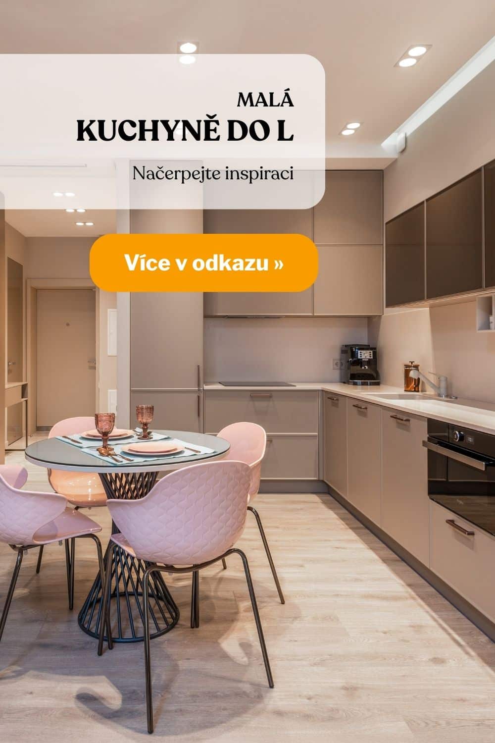 28+ malých kuchyní do L: inspirace, fotografie a nápady | Trendydomov.cz